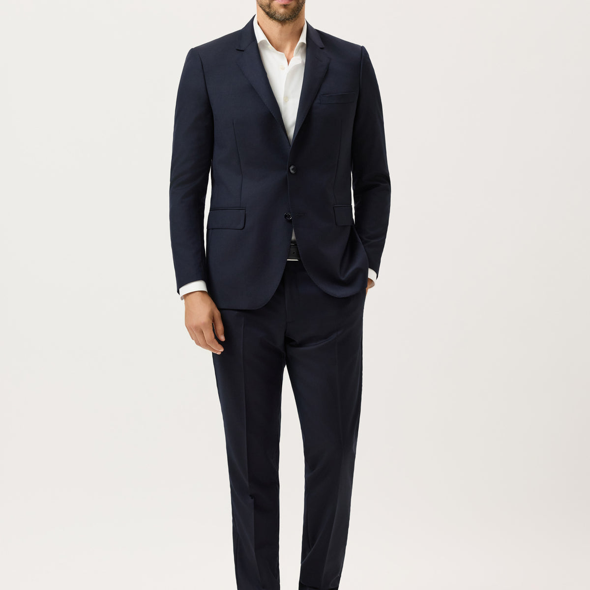Travel Suit In Premium Italian Superfine Wool – Sacoor Brothers